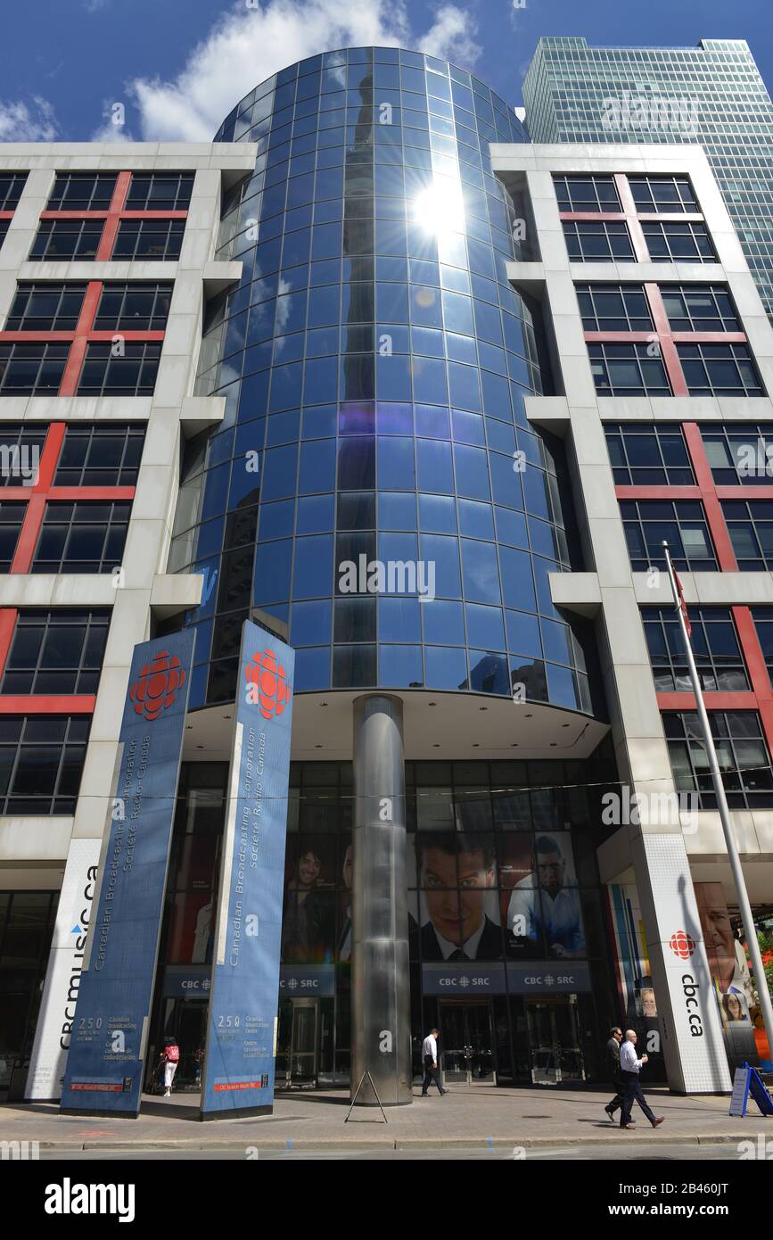 CBC, Downtown, Toronto, Ontario, Kanada Stock Photo - Alamy