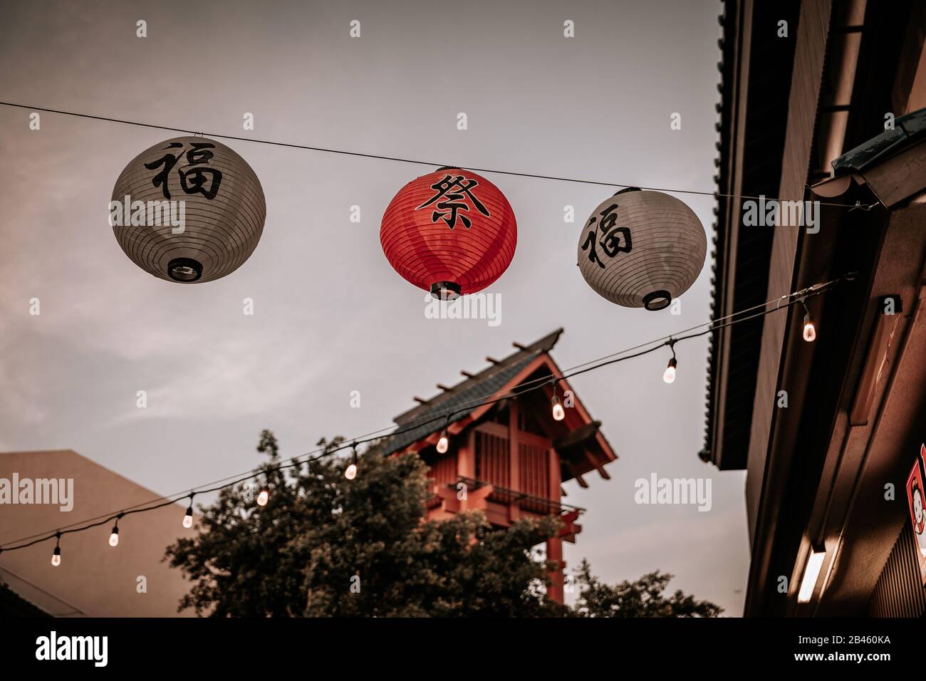 Los Angeles, California - February 17, 2020 : Scene of Little Tokyo ...
