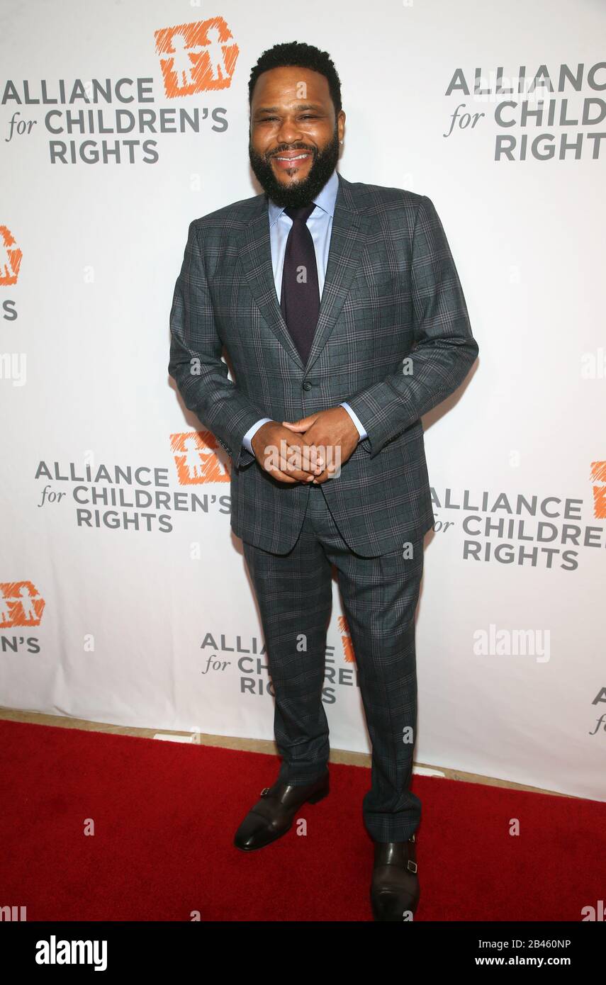 Beverly Hills, California, USA. 5th Mar, 2020. Anthony Anderson. The ...