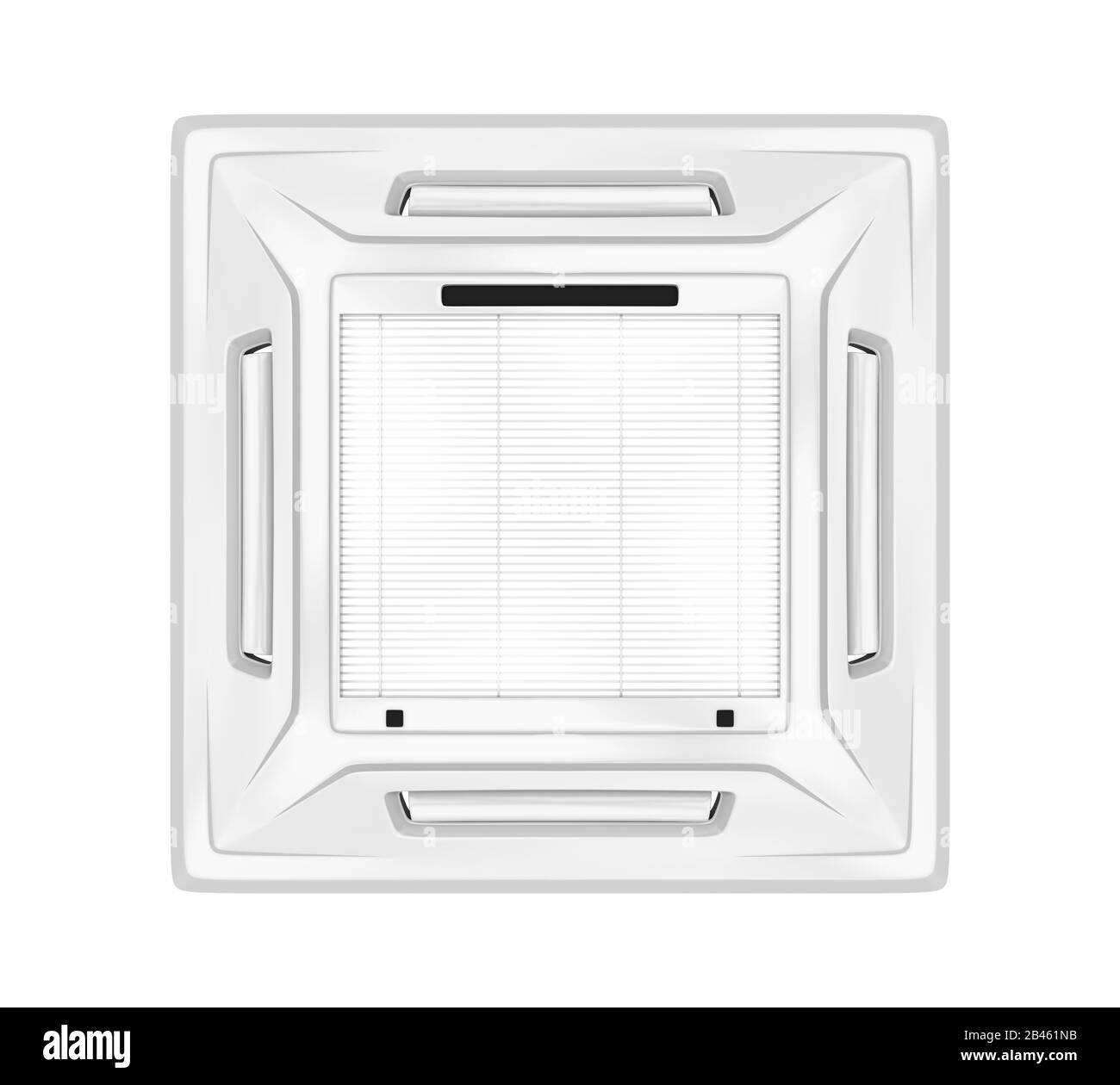 Central Air Conditioner Isolated Stock Photo - Alamy