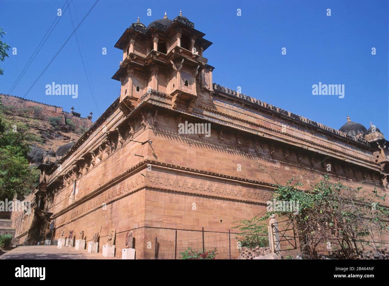 Gujari mahal in gwalior fort at madhya pradesh India, Asia Stock Photo ...