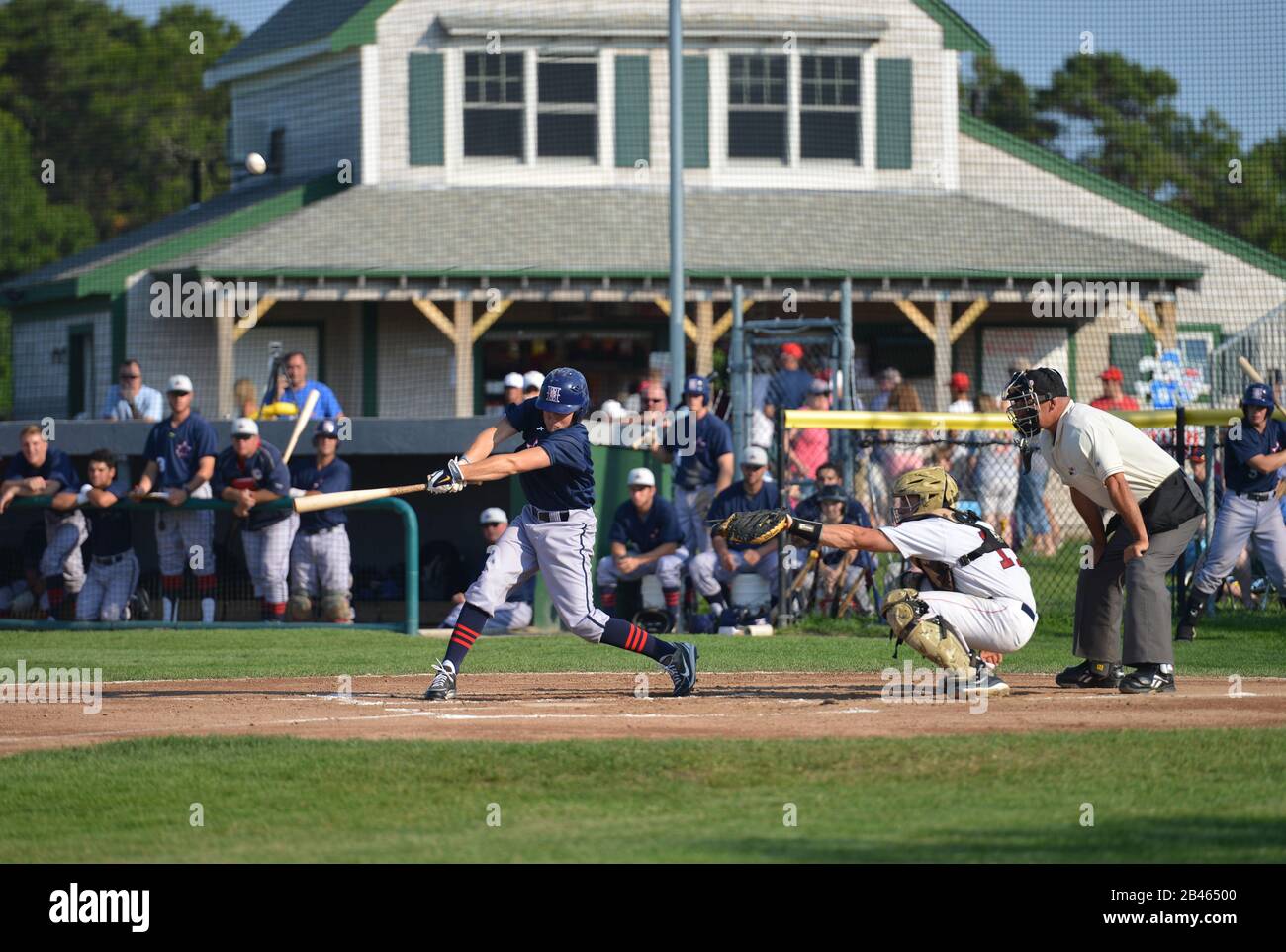 Baseball, Red Sox, Yarmouth, Dennis, Cape Cod, Massachusetts, USA Stock ...
