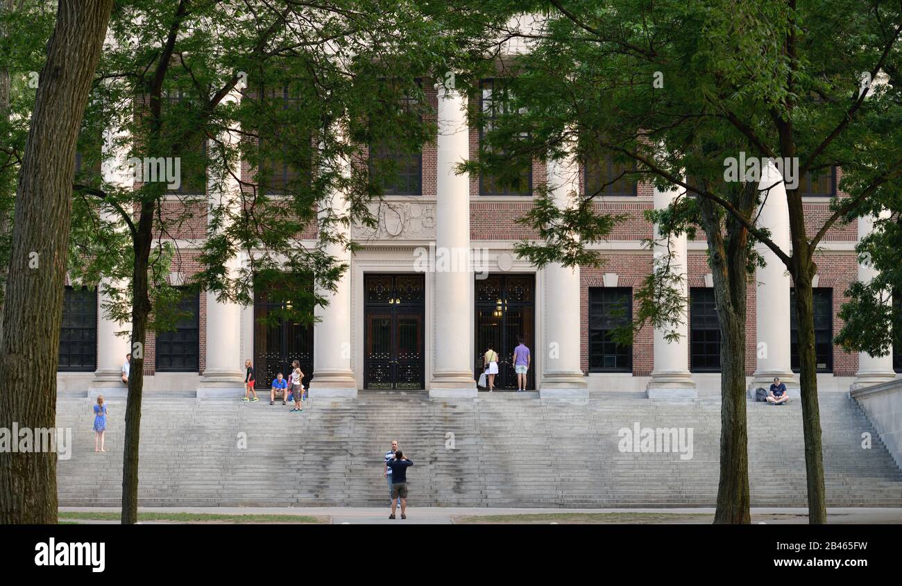 Harry Elkins Widener Memorial High Resolution Stock Photography and ...