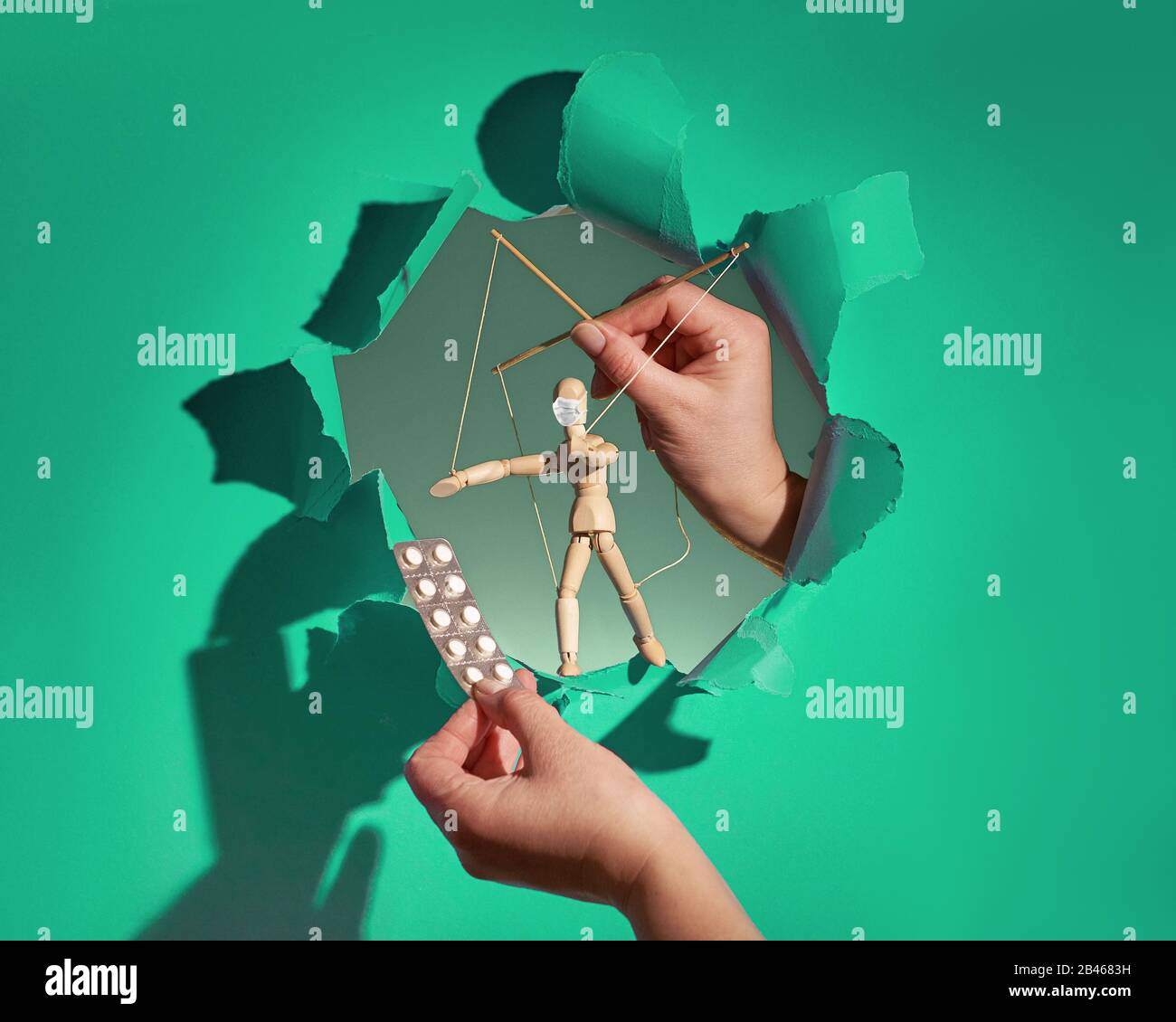 Puppeteer hands hi-res stock photography and images - Alamy