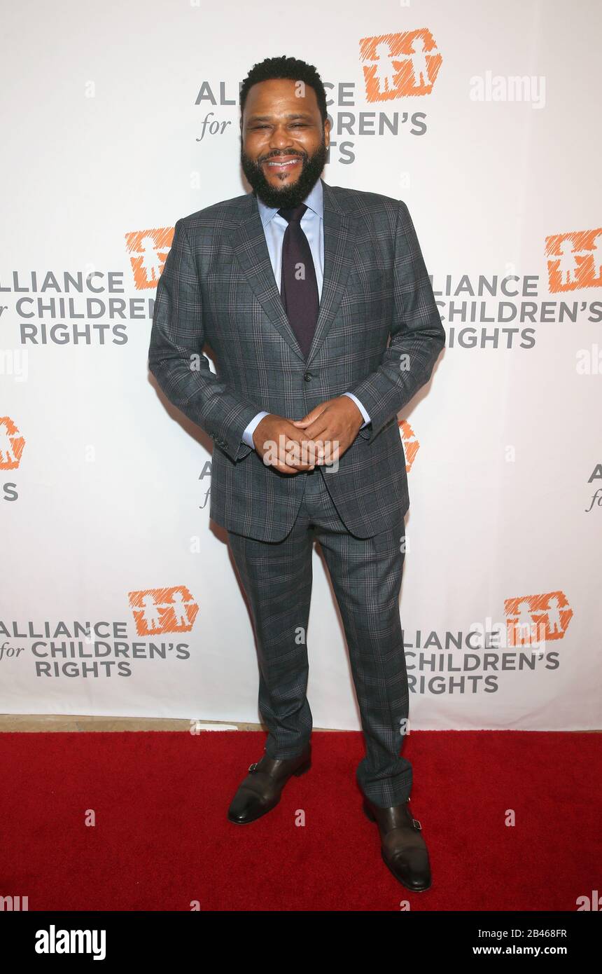 Beverly Hills, California, USA. 5th Mar, 2020. Anthony Anderson. The ...