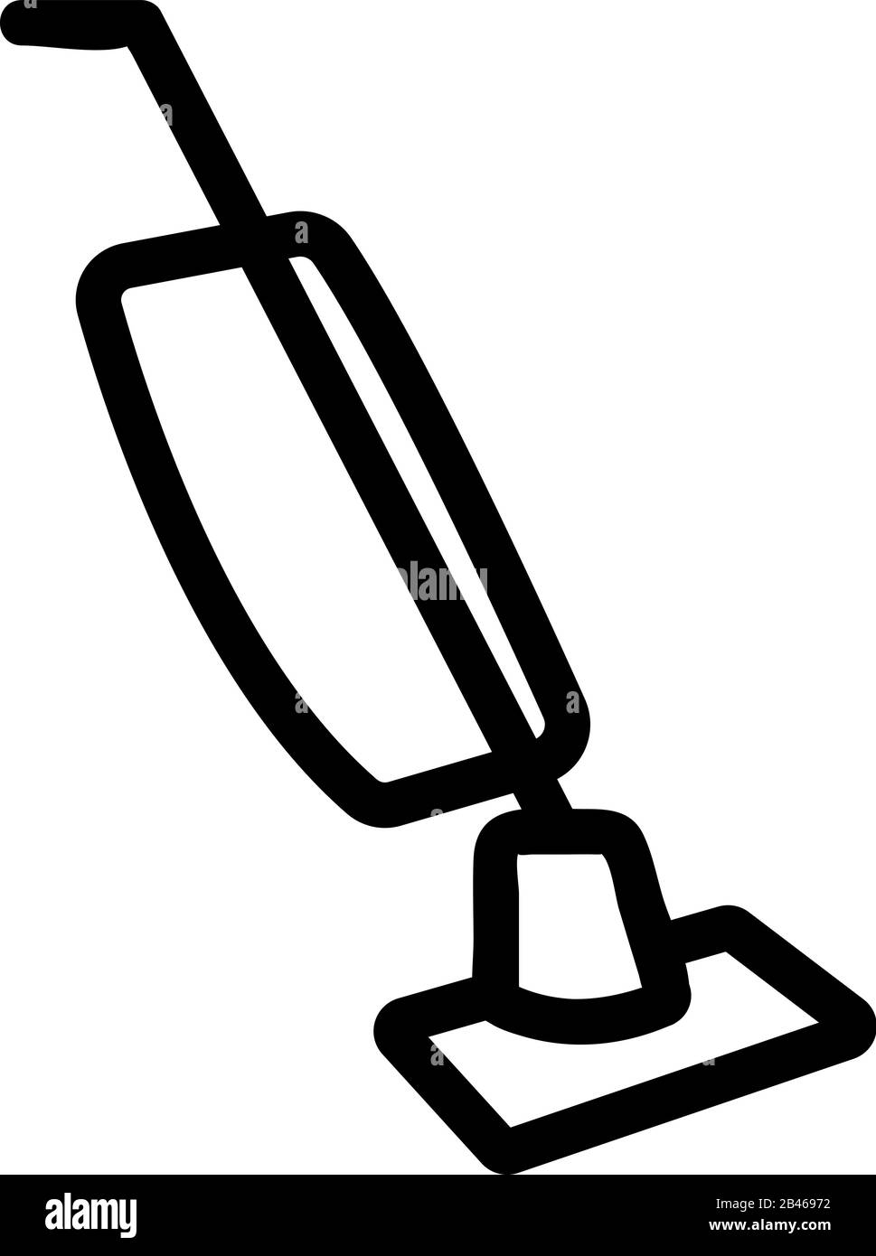 vacuum cleaner icon vector. Isolated contour symbol illustration Stock ...