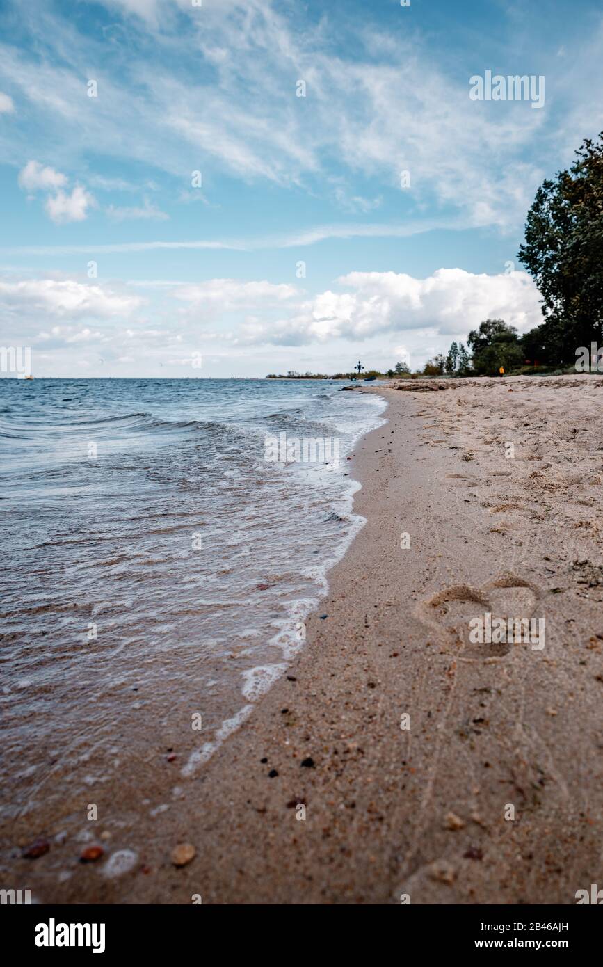 The beach in Rewa Stock Photo - Alamy