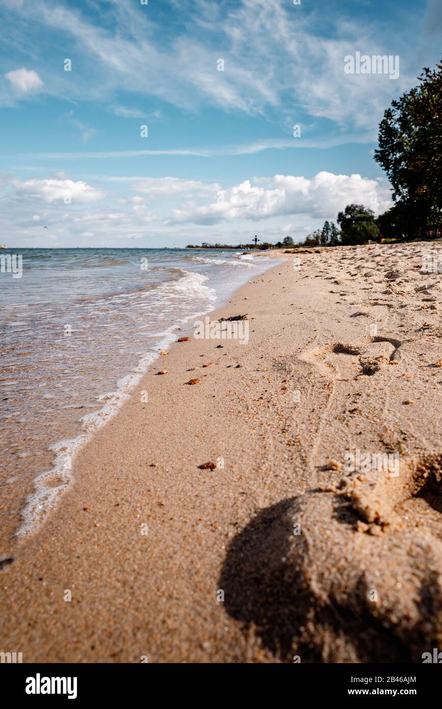 The beach in Rewa Stock Photo - Alamy