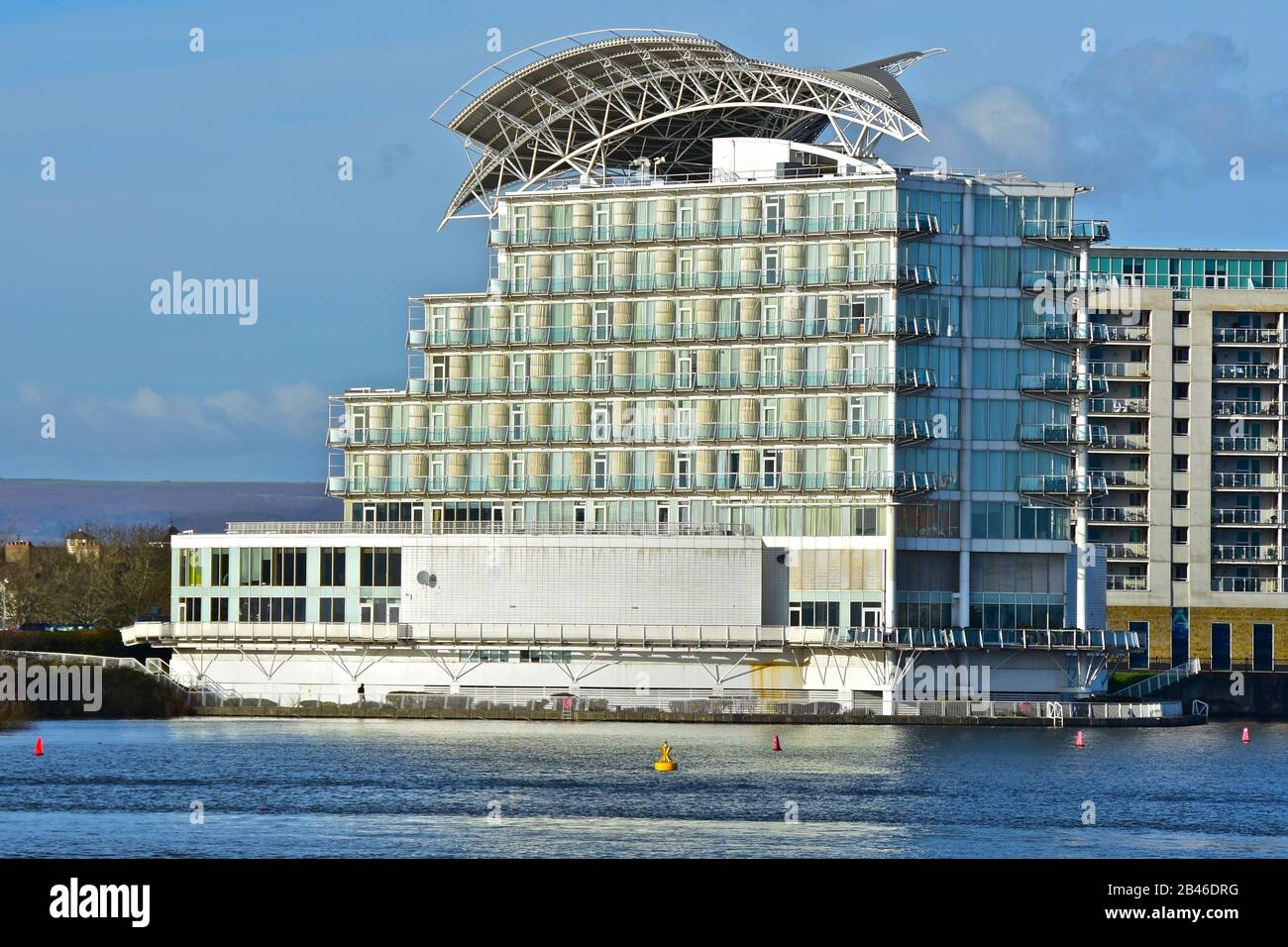 The St David's Hotel & Spa is a 5 Star luxury hotel ,seen here from ...