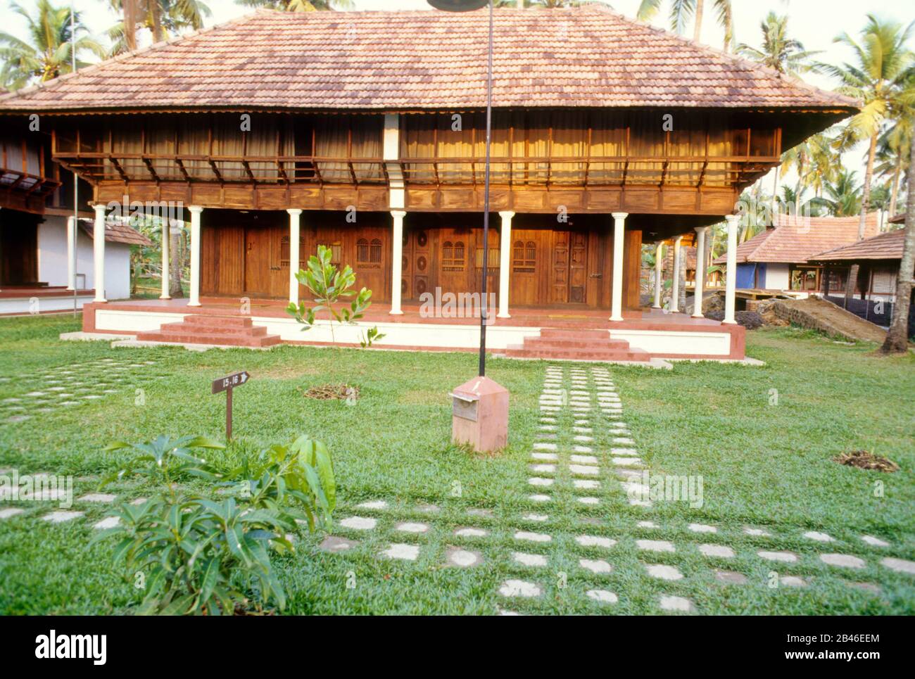 cottage house in tharavadu at kerala India, Asia Stock Photo - Alamy