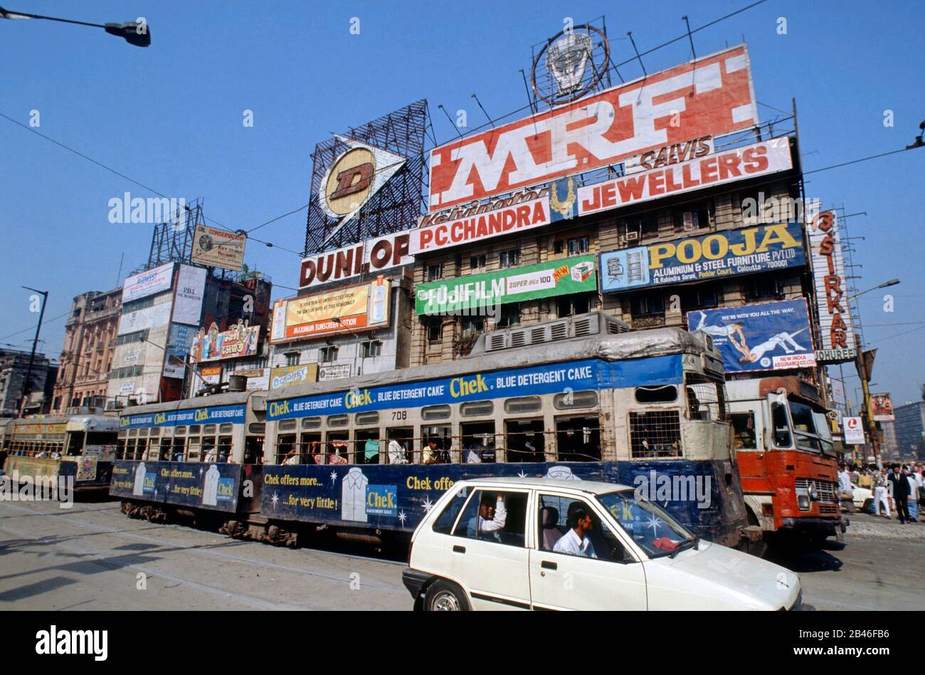 Chowringhee road hi-res stock photography and images - Alamy