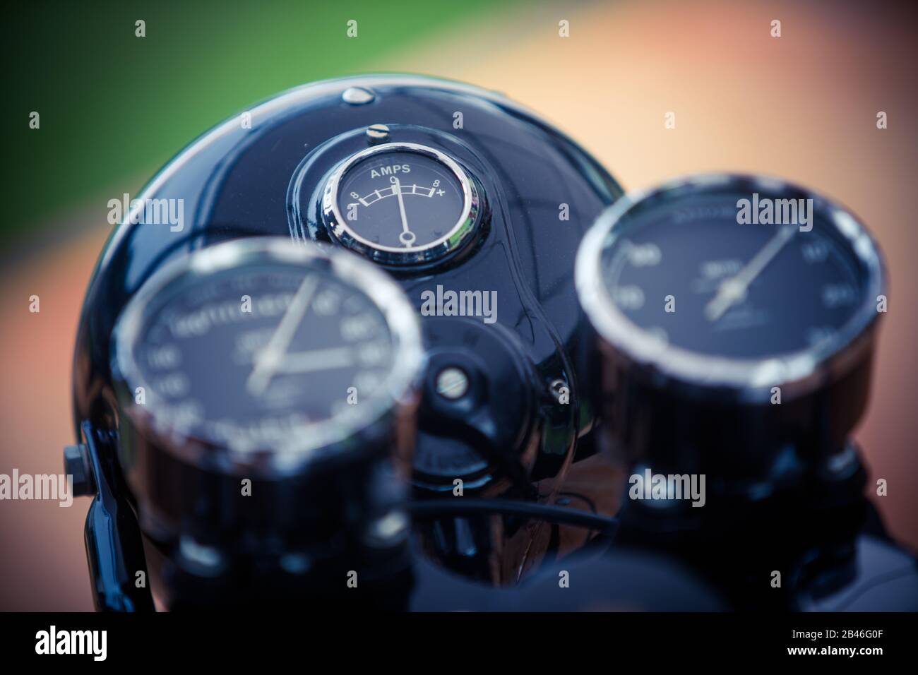 Vintage ampere meter hi-res stock photography and images - Alamy