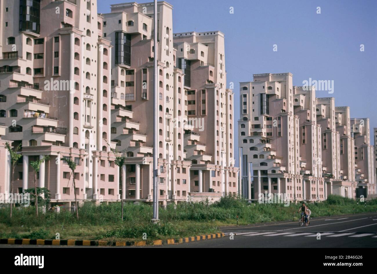 CIDCO buildings, Belapur, New Mumbai, Maharashtra, India, Asia Stock ...