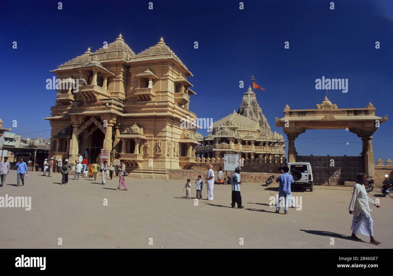 Somnath mahadev temple hi-res stock photography and images - Alamy