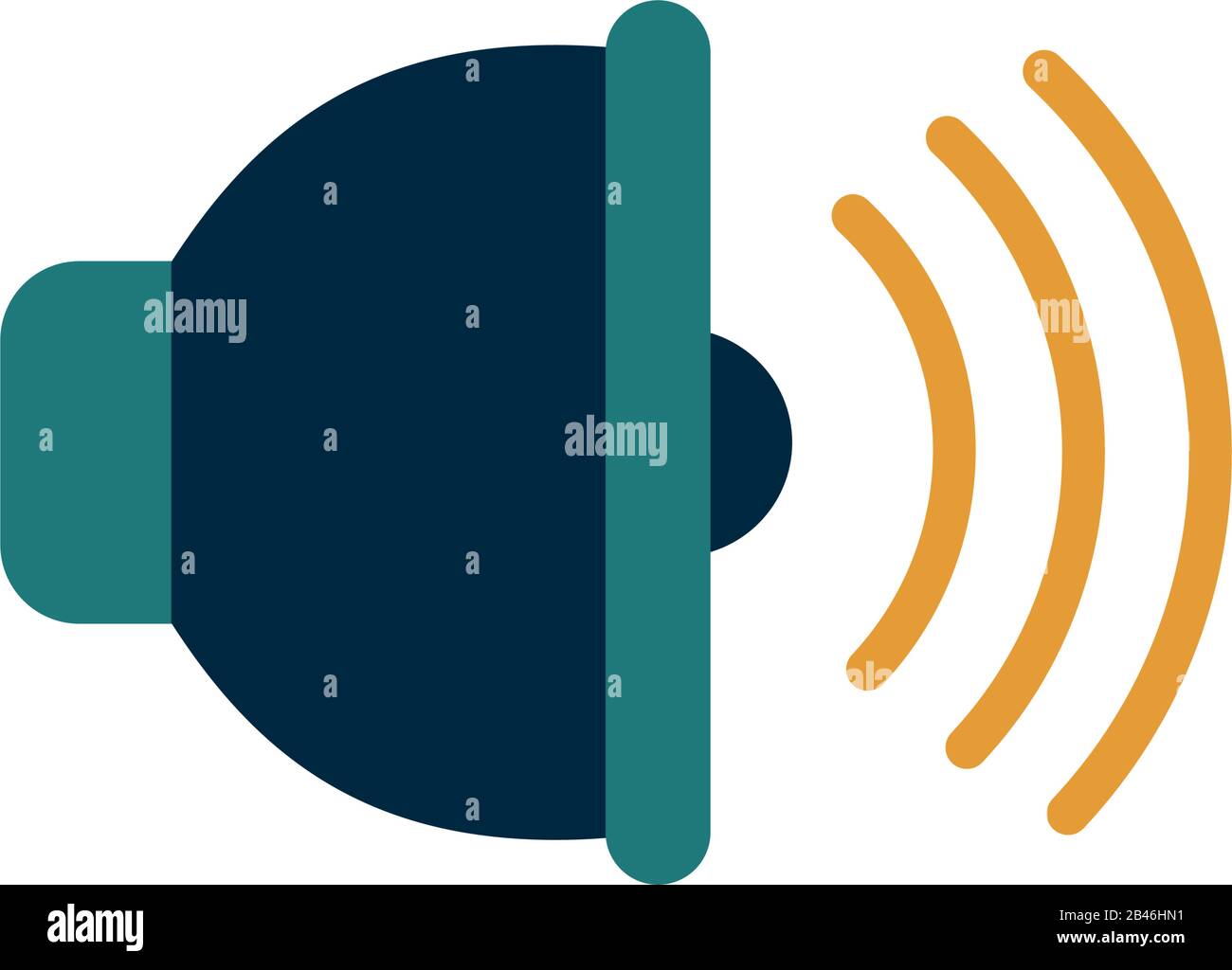 volume flat style icon design, Music sound melody song musical art and ...