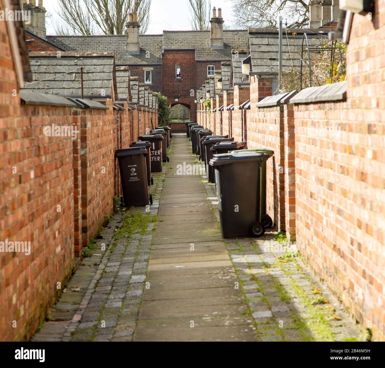 Back Alley Bins High Resolution Stock Photography and Images - Alamy