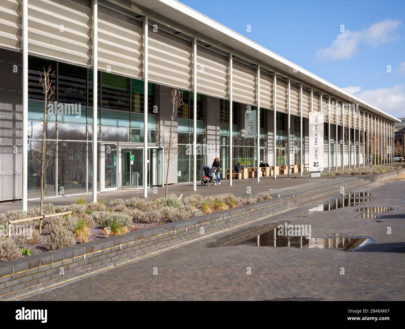Modern architecture of Heelis the National Trust central office ...