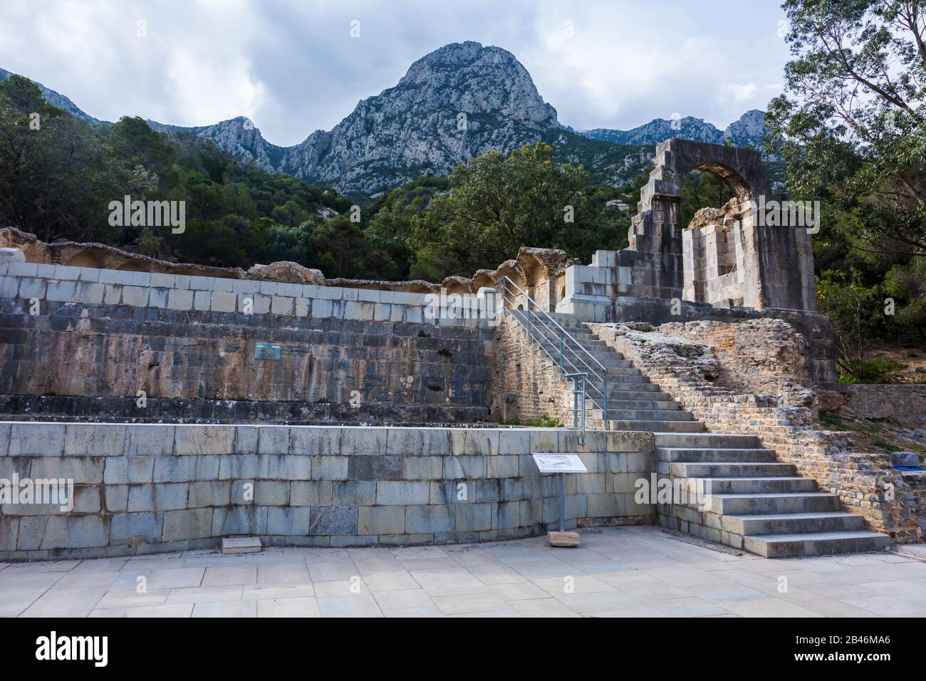 Water Temple. Zaghouan. Tunisia Stock Photo - Alamy