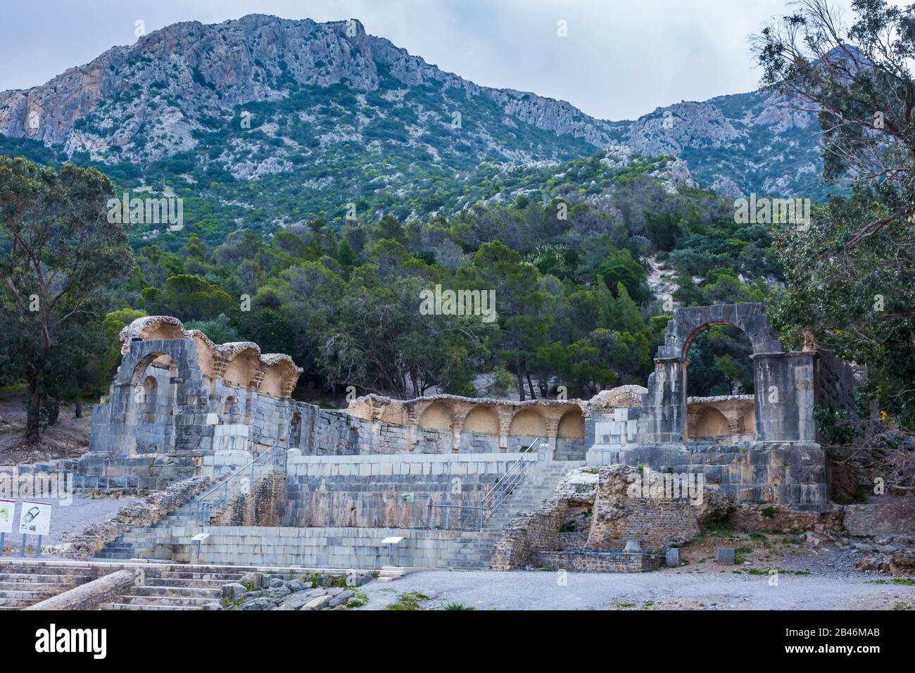Water Temple. Zaghouan. Tunisia Stock Photo - Alamy