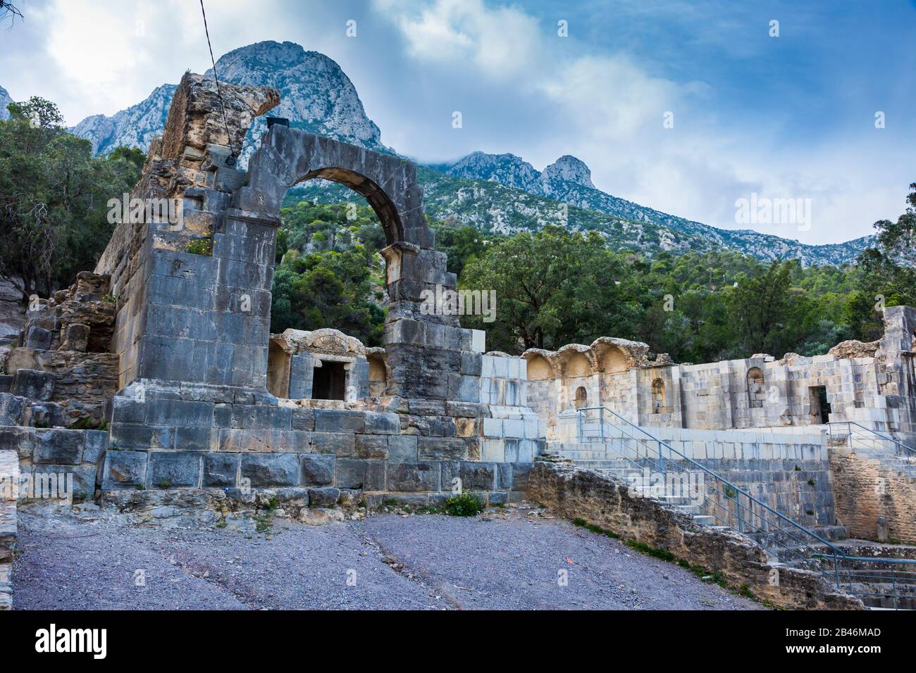 Water Temple. Zaghouan. Tunisia Stock Photo - Alamy