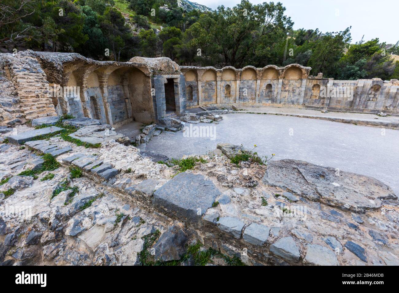 Water Temple. Zaghouan. Tunisia Stock Photo - Alamy