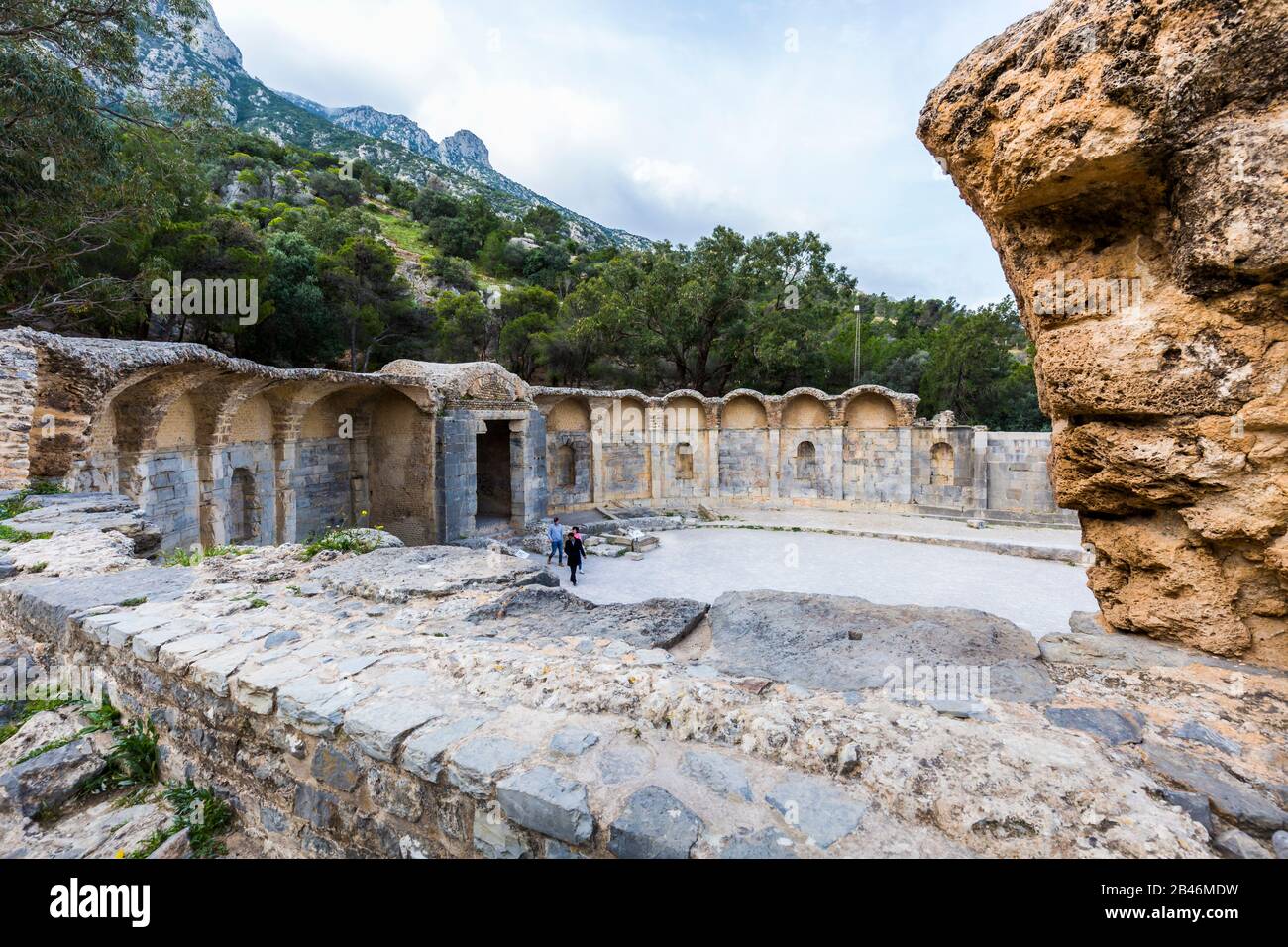 Water Temple. Zaghouan. Tunisia Stock Photo - Alamy