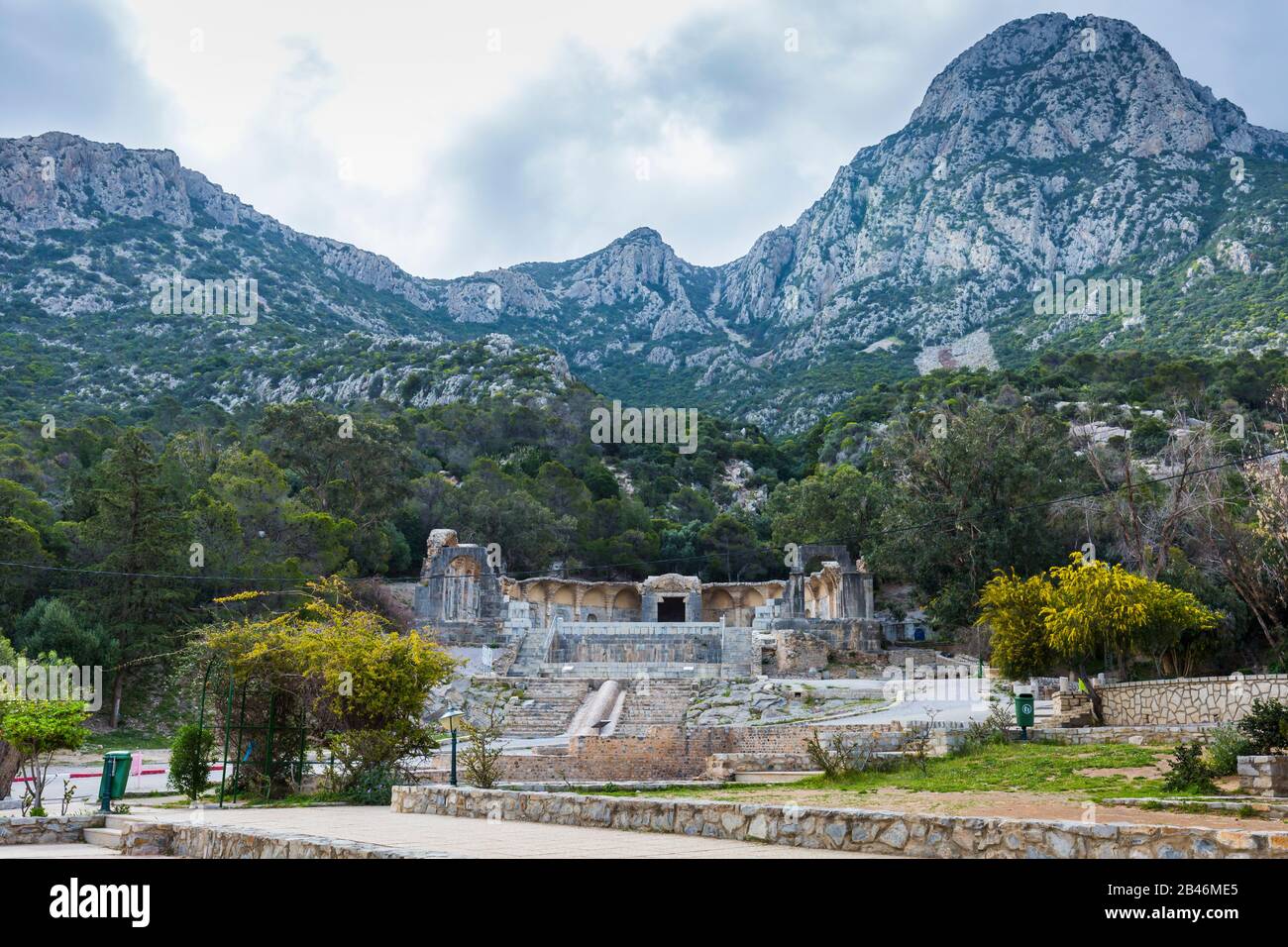 Water Temple. Zaghouan. Tunisia Stock Photo - Alamy