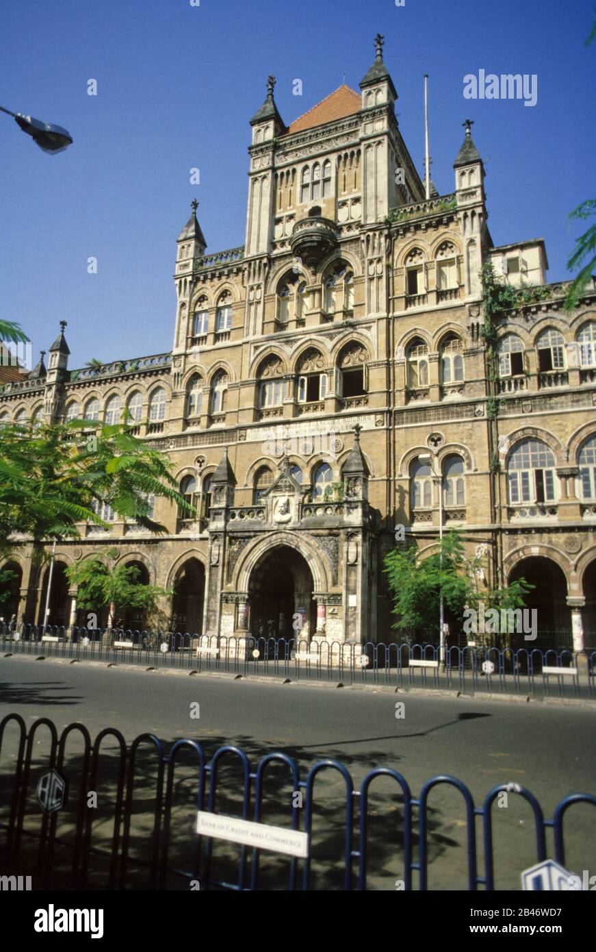 Elphinstone College building ; Kala Ghoda ; Bombay ; Mumbai ...