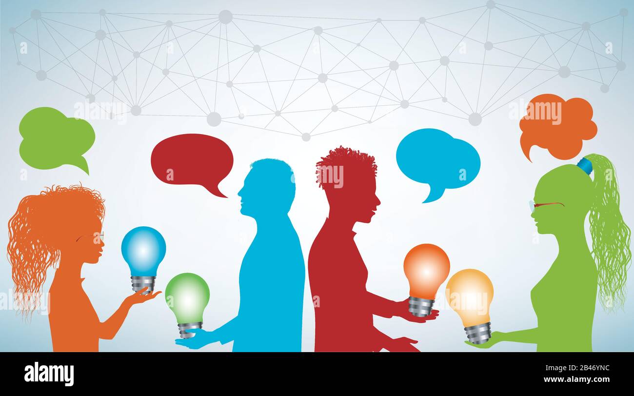 Sharing Ideas Clipart