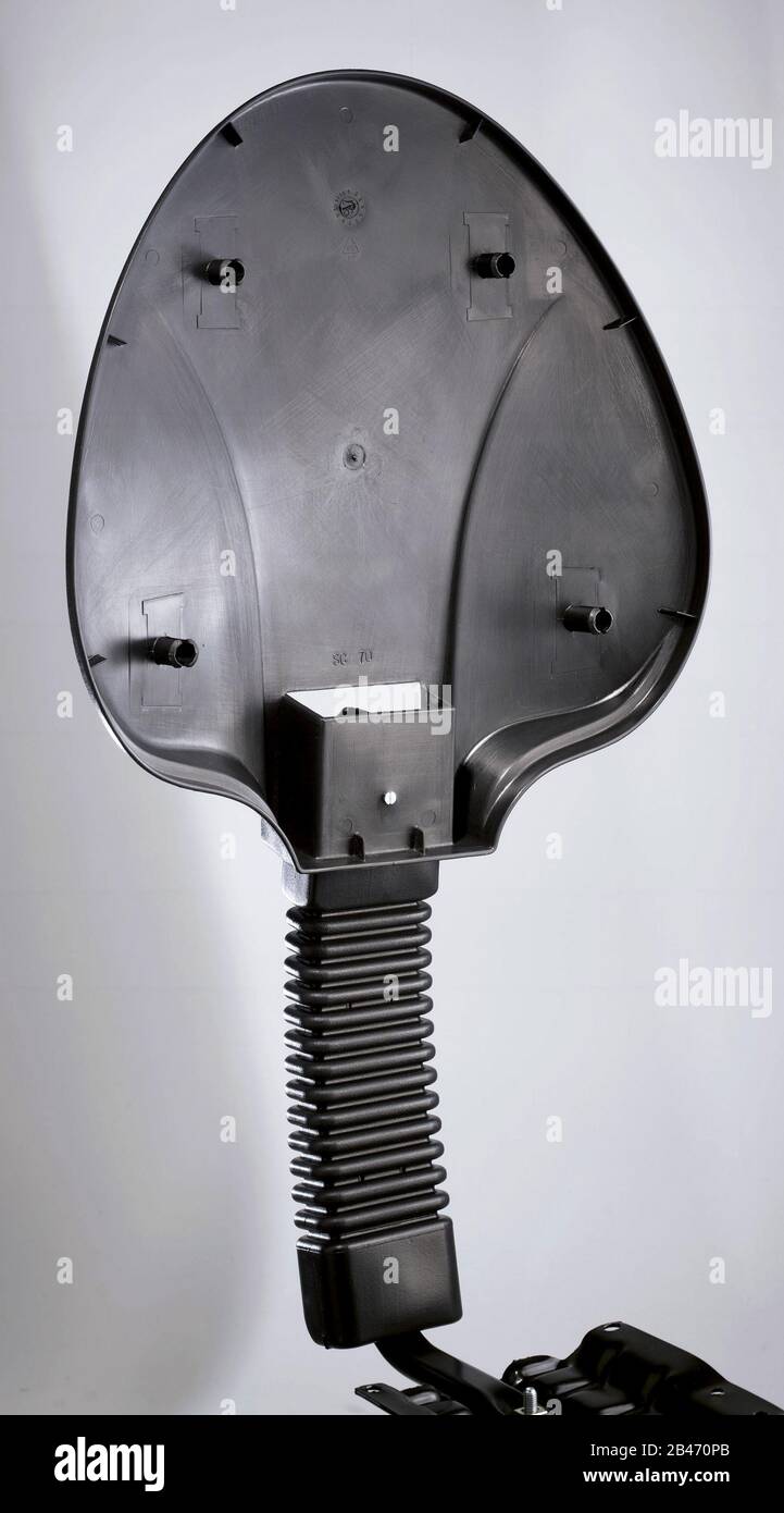Plastic chair backrest Stock Photo - Alamy