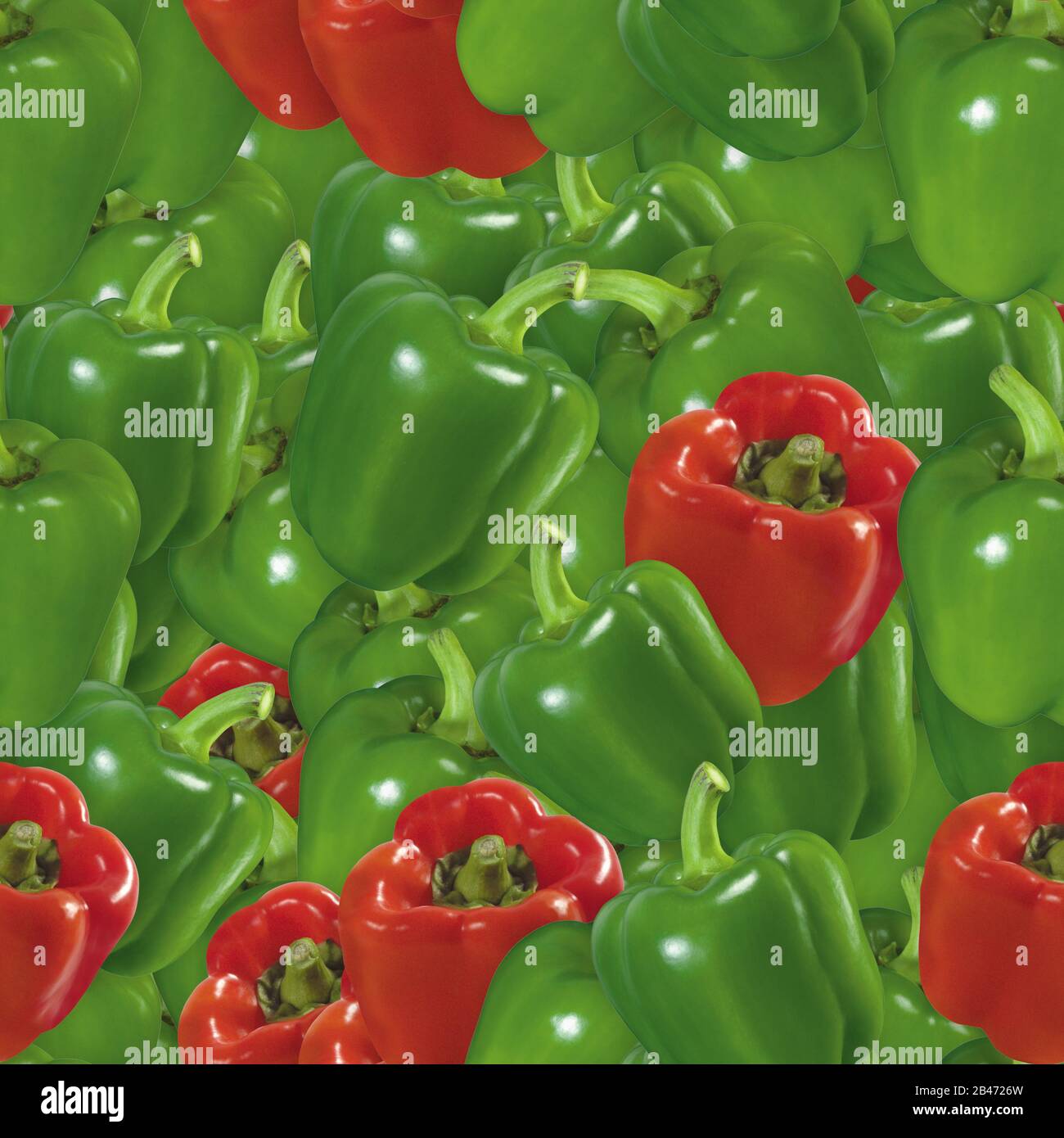Bell Peppers Seamless Texture Tile Stock Photo - Alamy