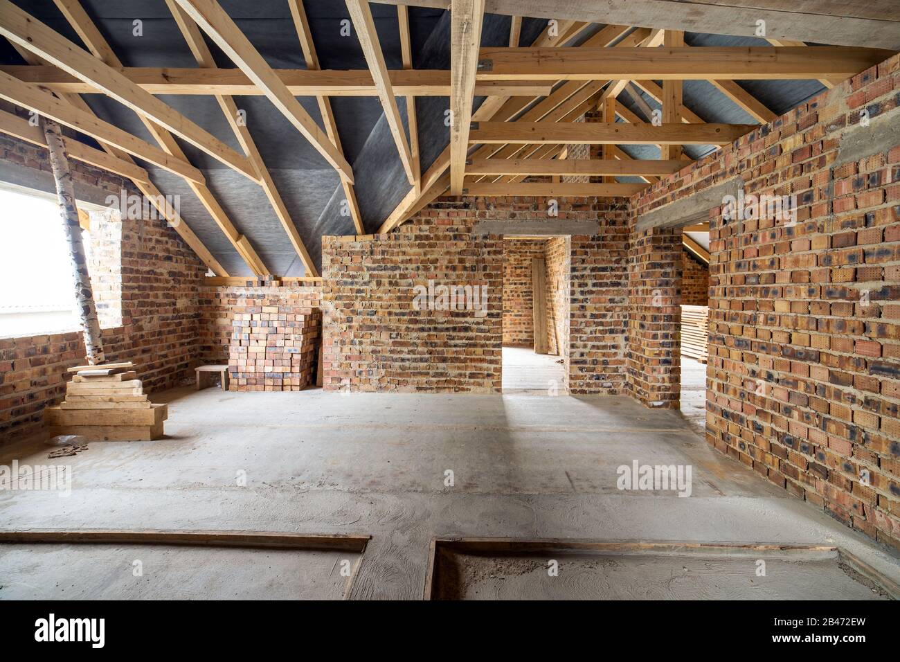 Concrete Brick House