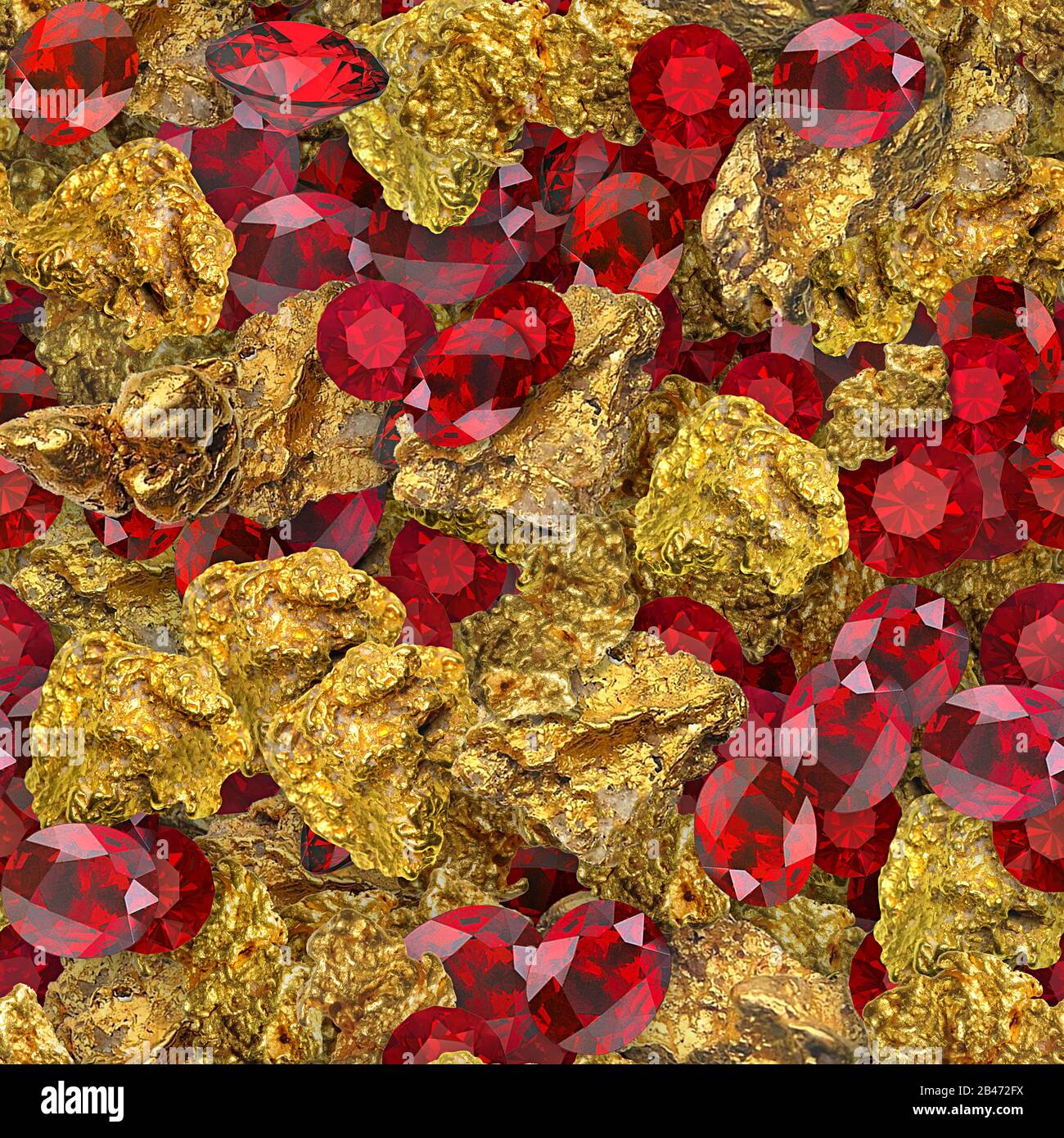 Gold rubies hi-res stock photography and images - Alamy