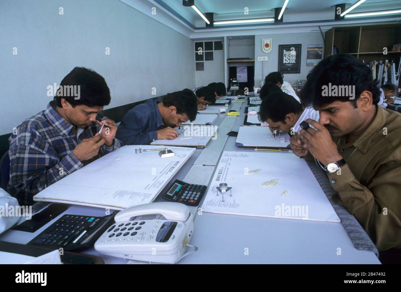 Diamond Industry, India, Asia Stock Photo - Alamy