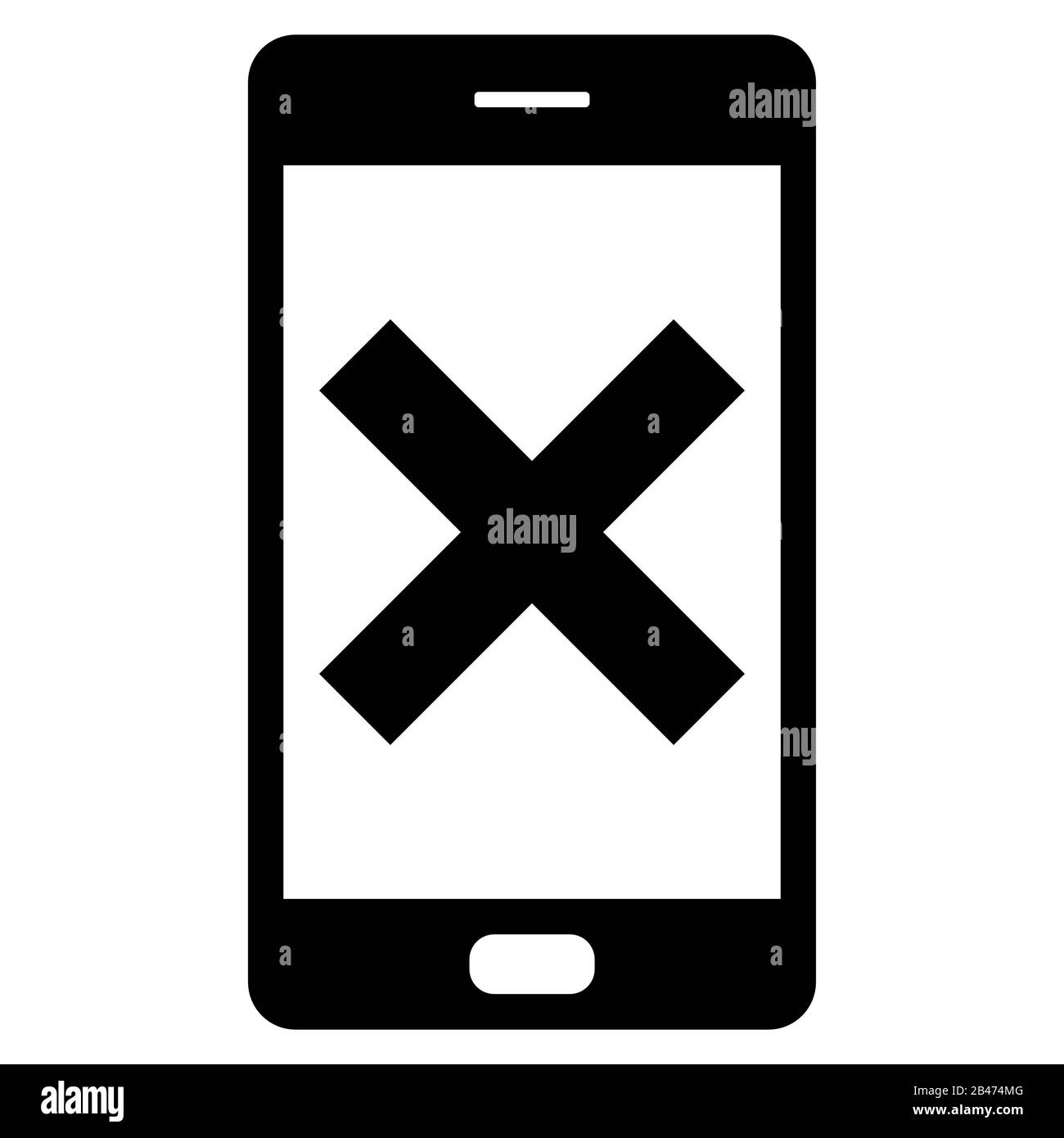 Crossing and smartphone Stock Photo - Alamy