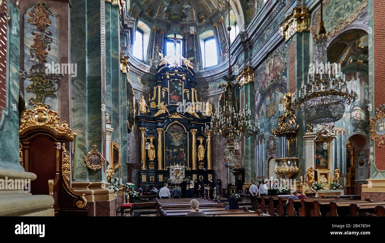 Europe, Poland, Lublin province, Lublin city, The St. John the Baptist ...