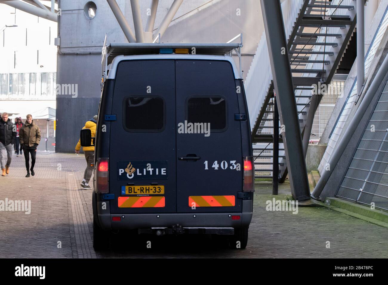 Johan cruyff arena police hi-res stock photography and images - Alamy