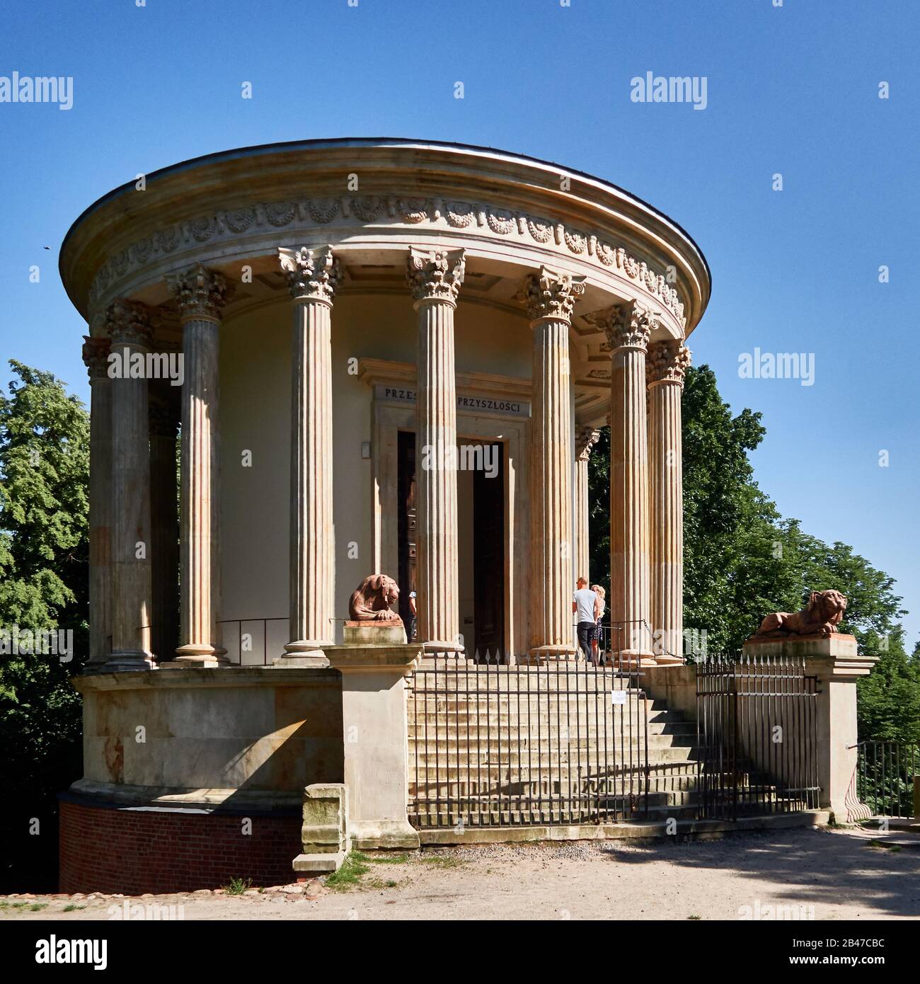 The actual reconstruction of the palace hi-res stock photography and ...