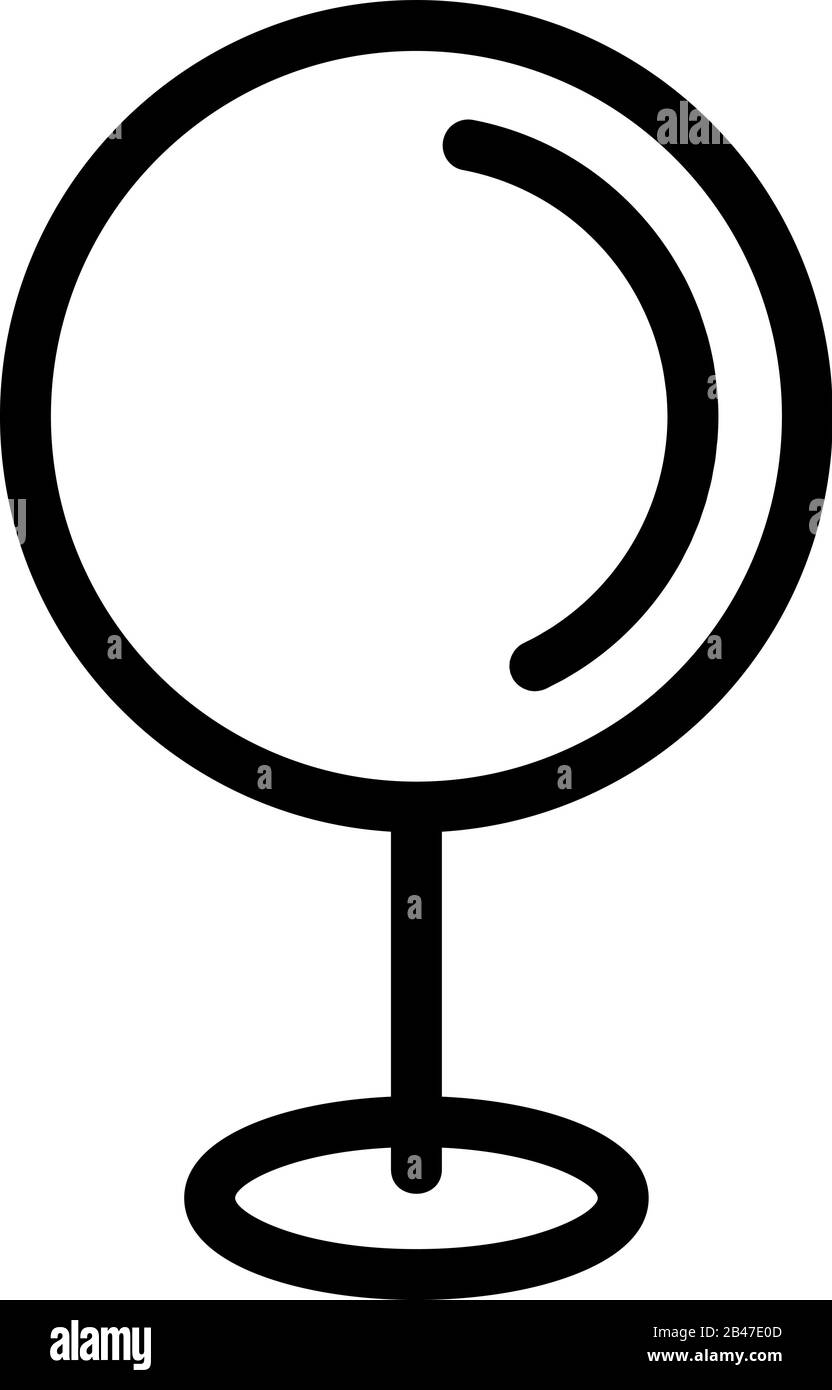 Marker pointer icon vector. Isolated contour symbol illustration Stock ...