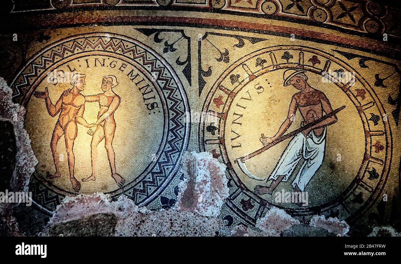 France , Tournus town, Bourgogne-Franche-Comté department, Zodiac ...