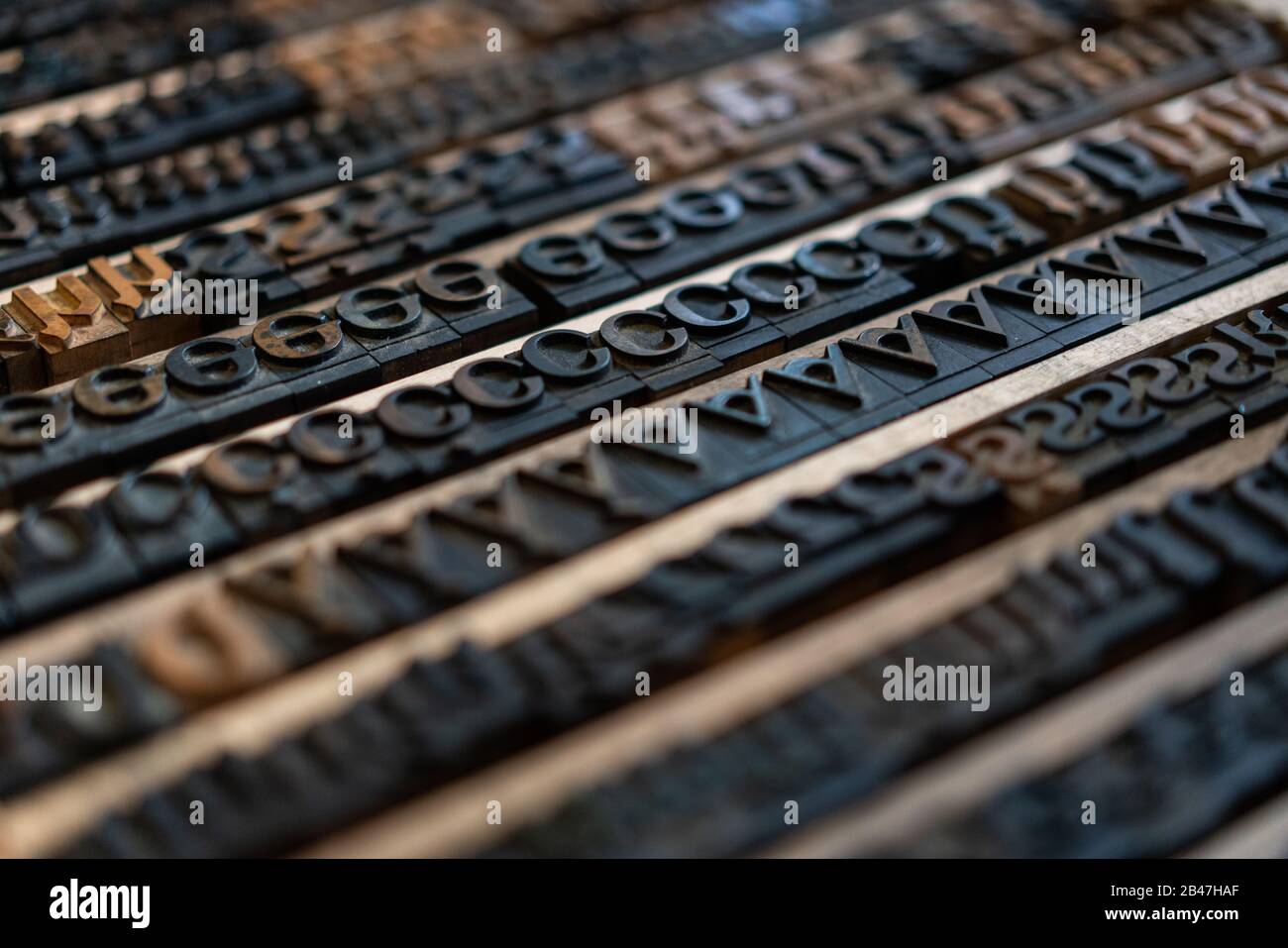 Letterpress printing hi-res stock photography and images - Alamy