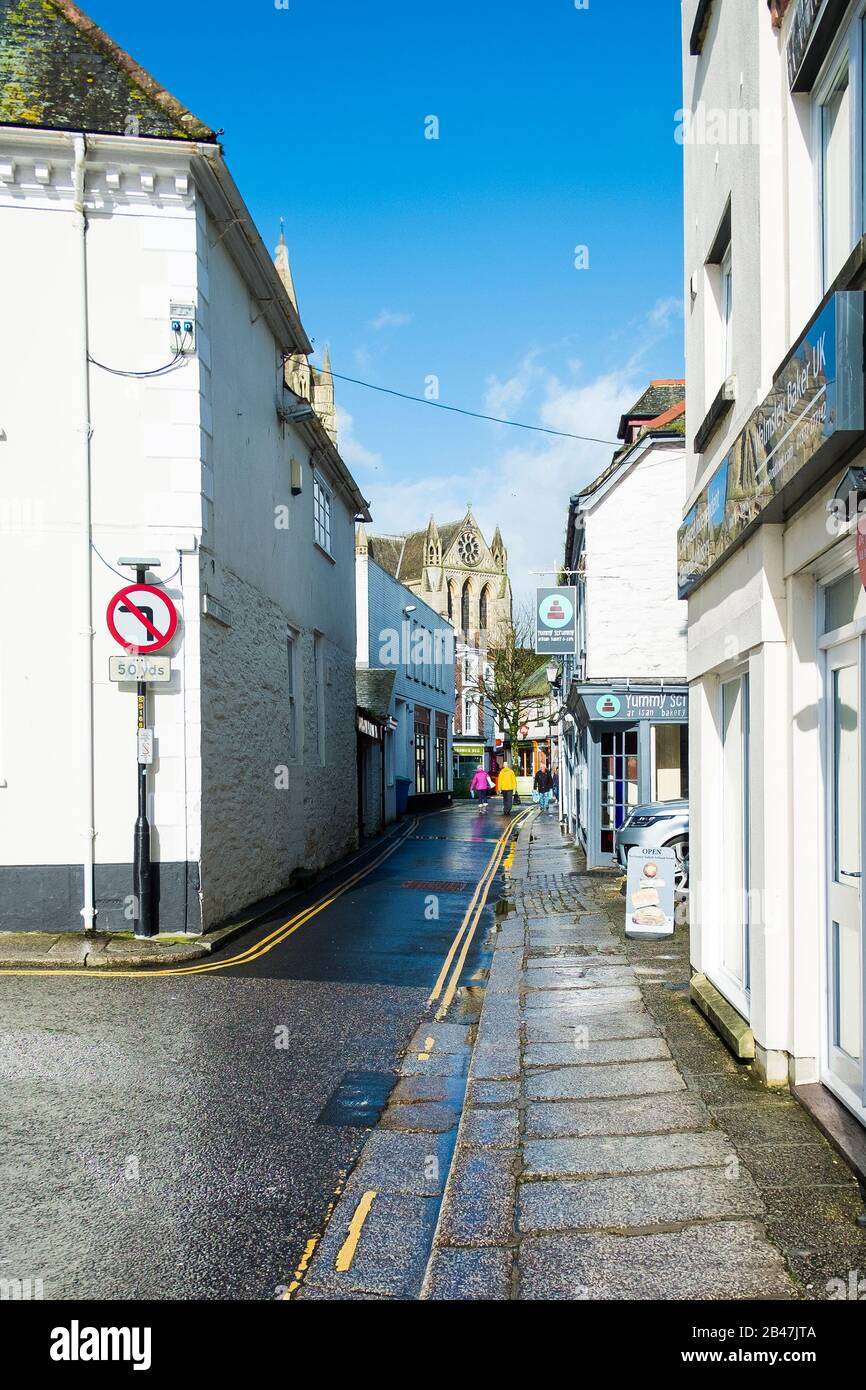 Old buildings truro hi-res stock photography and images - Alamy