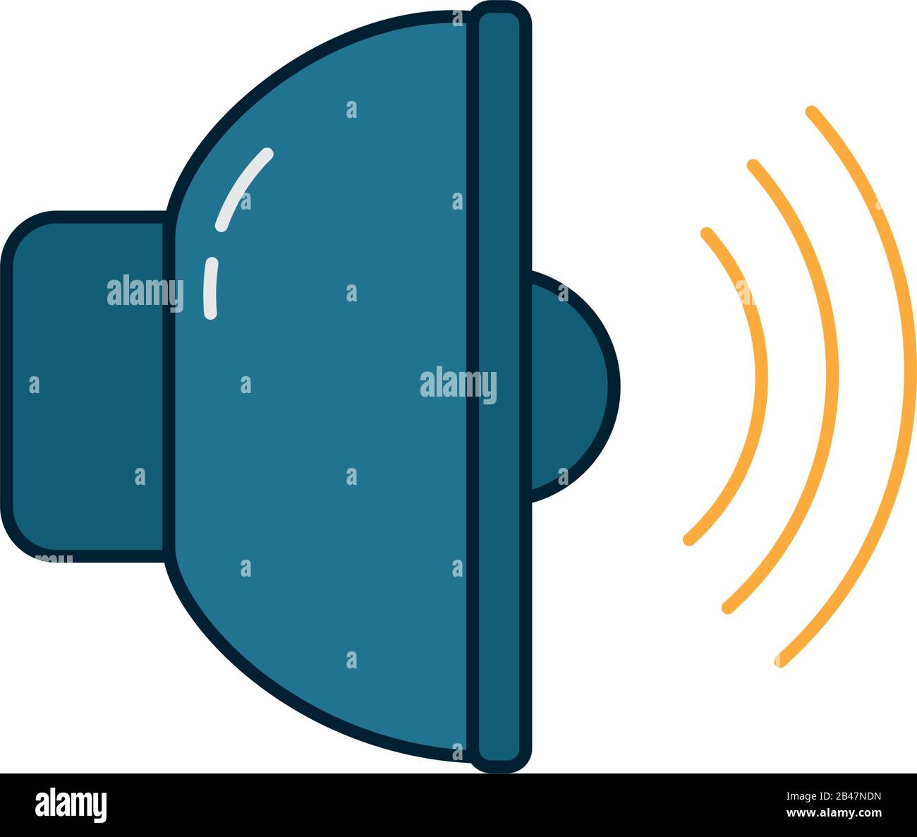 volume line and fill style icon design, Music sound melody song musical ...