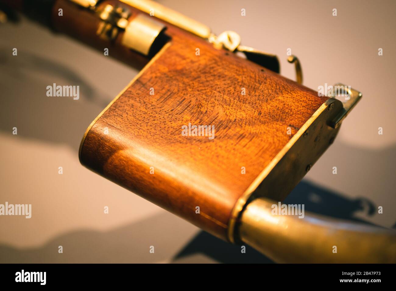 Early Music Historical Instrument - Details of a Baroque Basset Horn or ...