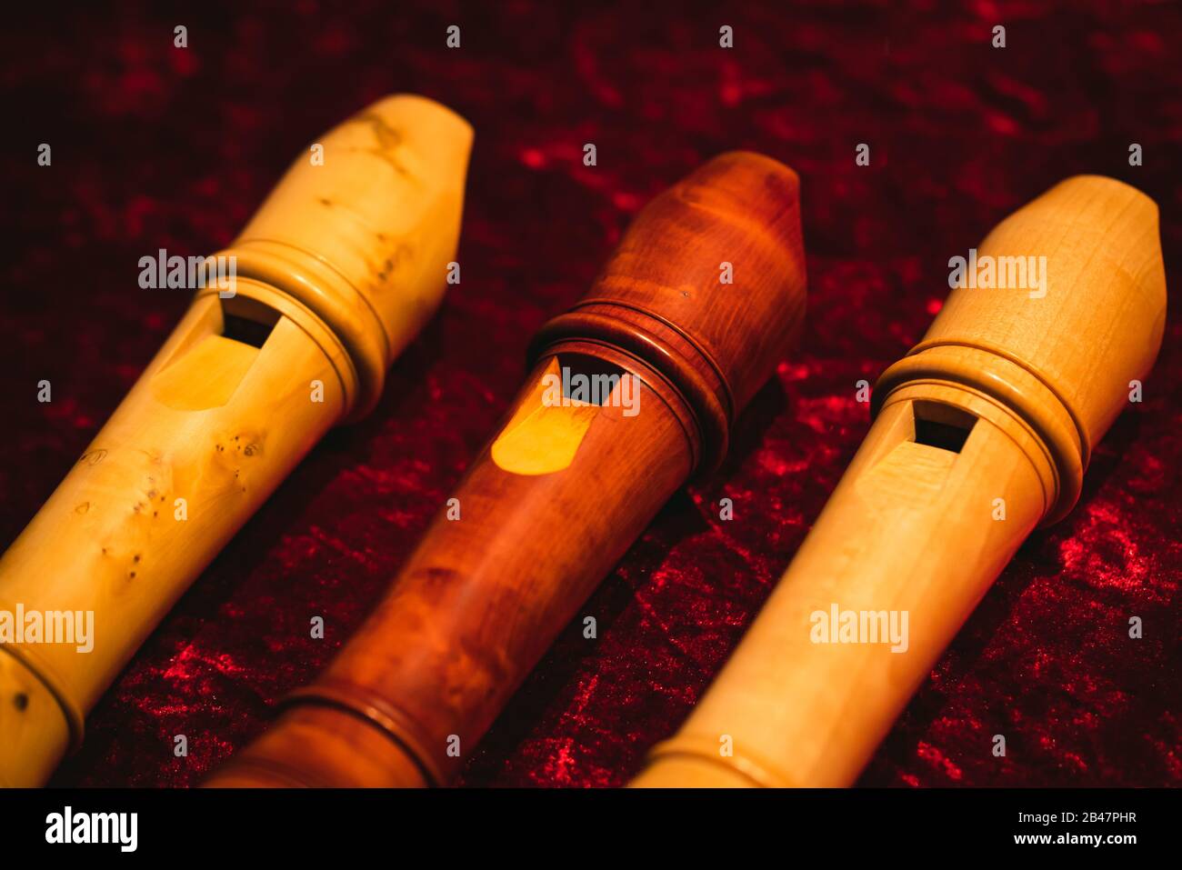 Recorder recorders instrument hi-res stock photography and images - Alamy