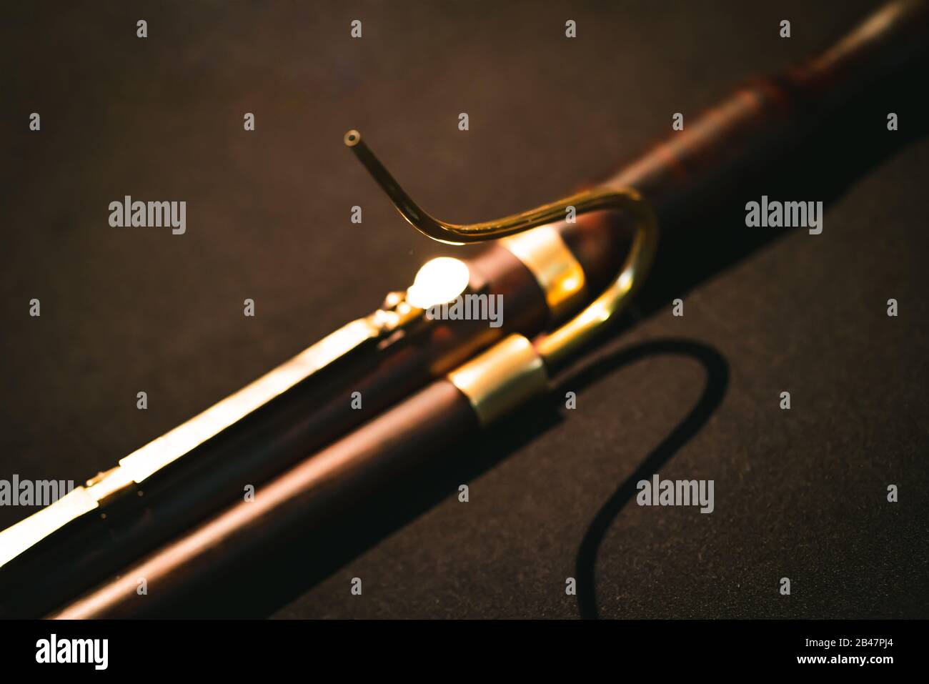 Early Music Historical Instrument - Mouthpiece of a Baroque Dulcian ...