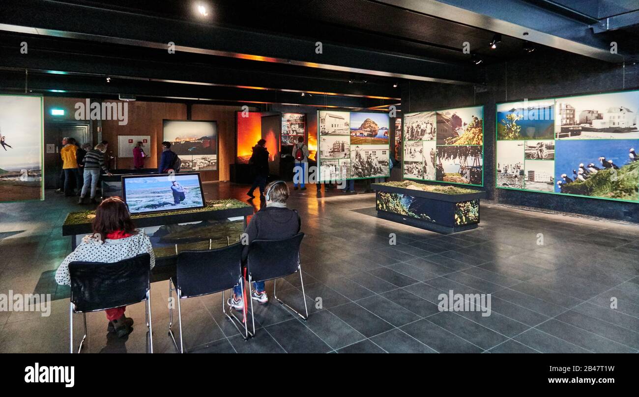 Heimaey island, , Edheimar Museum, The Icelandic eruption in Heimaey ...
