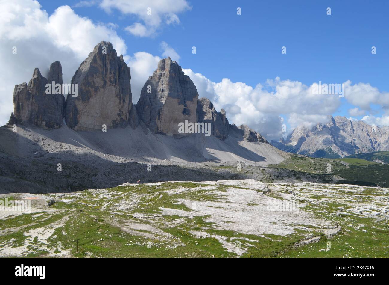Tre Cime di Lavaredo, The Dolomites, Italy Stock Photo - Alamy