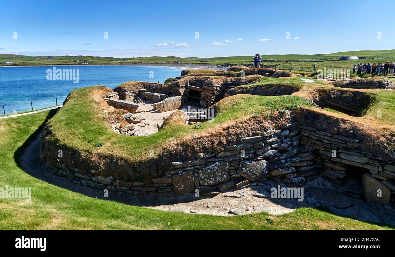 Excavations ancient prehistoric houses in hi-res stock photography and ...