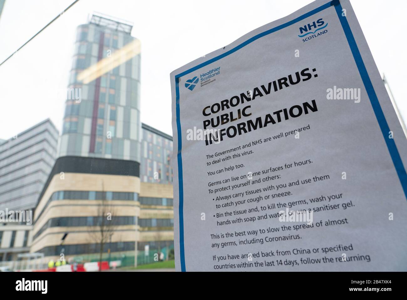 Warning signs for hospital hi-res stock photography and images - Alamy